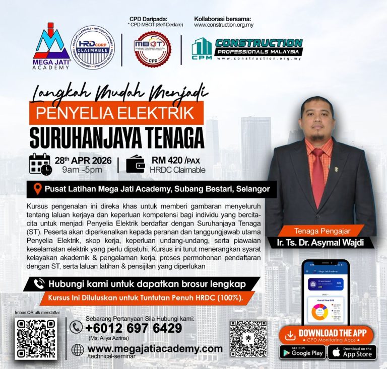 Bagaimana Ingin Menjadi Penyelia Elektrik Kompeten Suruhanjaya Tenaga (ST)